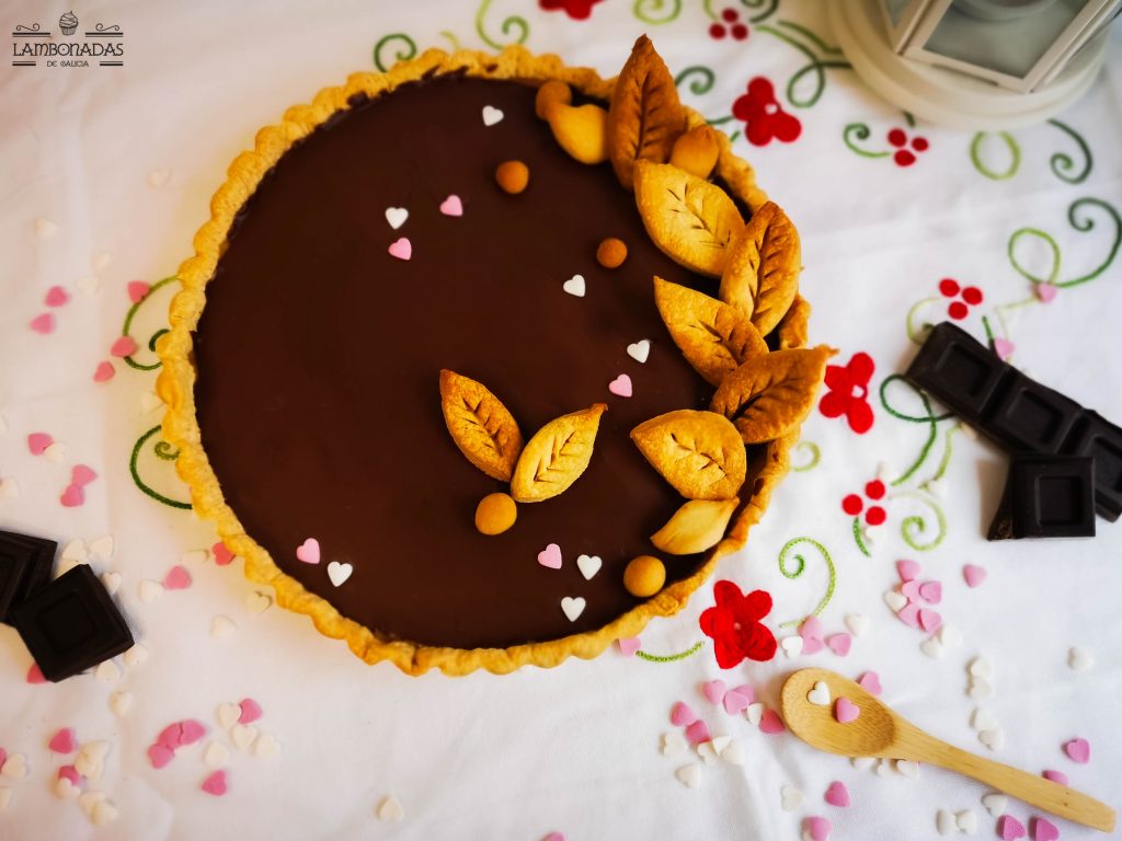 Tarta de chocolate y caramelo salado - Lambonadas de galicia