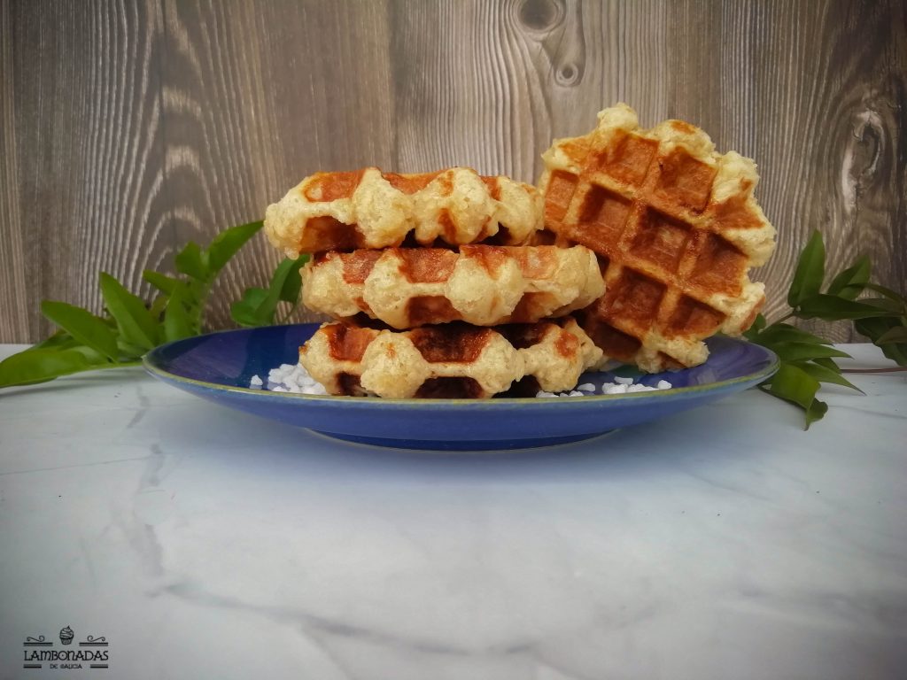 Gofres belgas caseros - Lambonadas de galicia